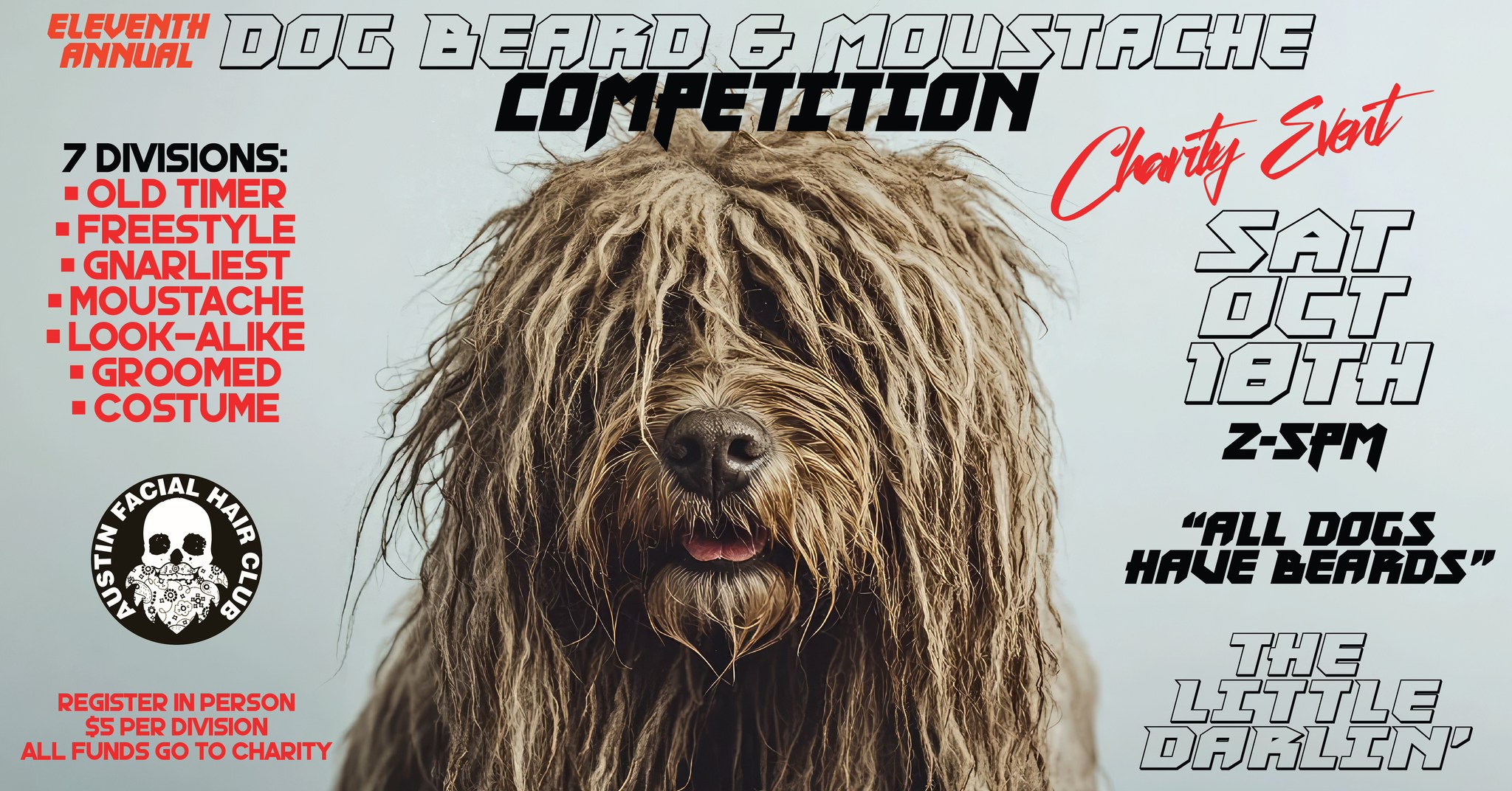 11th Annual Dog Beard & Moustache Competition | Austin, Texas | Whisker ...